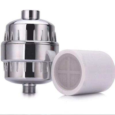 Cina Il filtro KDF cromato plastica 55 dal rubinetto di acqua del bagno riduce i filtri KK-TP-11B dalla doccia del cloro in vendita