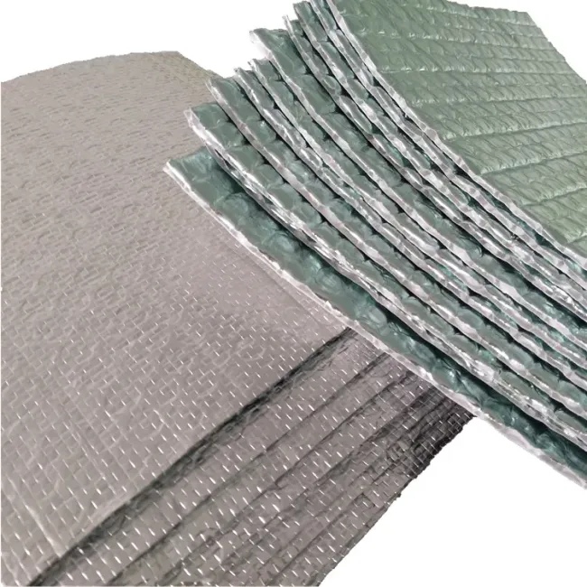 5% off 4mm / 8mm Reflective Aluminum Foil Bubble Sound / Heat Insulation Thermal Insulated Material for Roof / Wall / Floor Building /Construction / Radiator