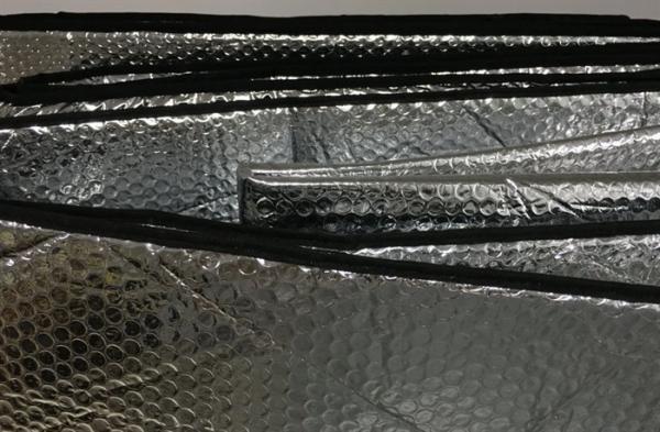Quality Custom High Thermal Reflective Bubble Foil Insulation Heat Barrier Material for sale