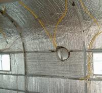 Quality 5/16 Inch Double Bubble Foil Insulation With 1.1 R Value And 25 Flame Spread for sale