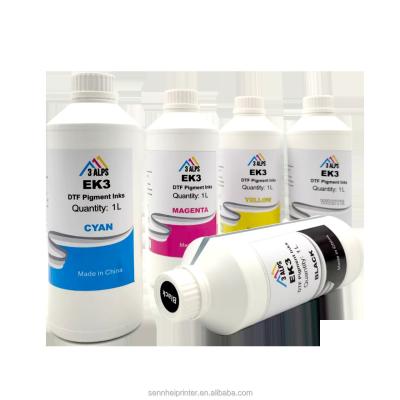 China 2025 High Quality DTF Inks Commercial XP600 for Pigment for 1000ml Digital Printing Water-Based for Textile Small Businesses for sale