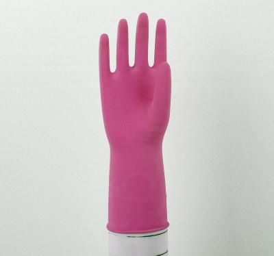 China Household latex gloves dish washing gloves car cleaning gloves natural latex gloves for sale