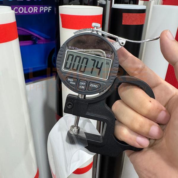 Quality 1.52x15m Matte Clear PPF TPU Roll Self Healing Car Wrap Customized for sale