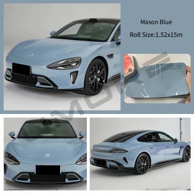 China Anti Scratch TPU Material Self Healing Colored PPF Car Wrap for sale