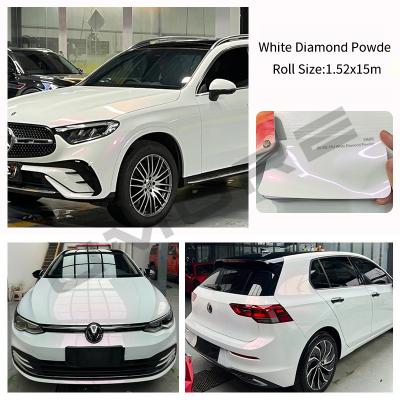 China TPU Color PPF White Diamond Series Anti-scratch Self Healing Color Car Wrap Film for sale