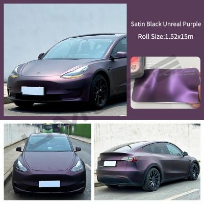 China 6.5mil-10mil Purple PPF Car Protection Film Scratch Resistant for sale