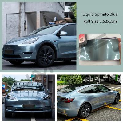 China 1.52m*15m Anti Scratch TPU Material Self Healing Colored  Paint protection for sale