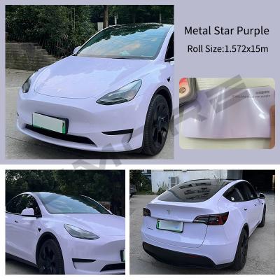 China Purple PPF TPU Vehicle Paint Protection Film Roll For Used Cars for sale