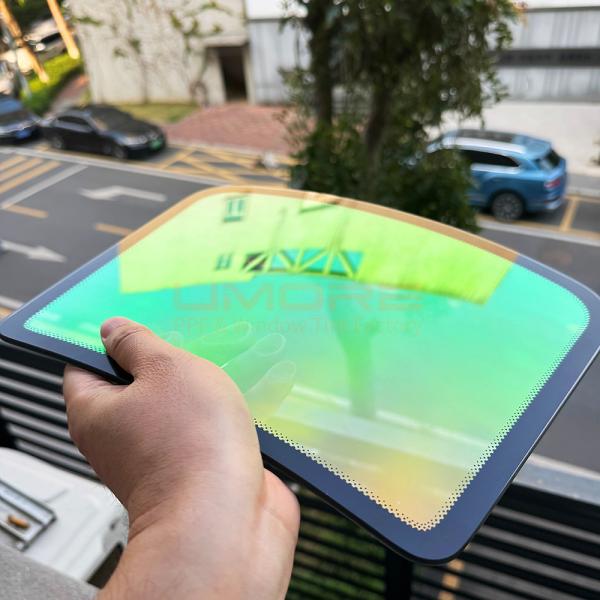 Quality Chameleon Car Window Glass Tint Film Solar Green Nano Ceramic Chameleon Tint Film Window for sale