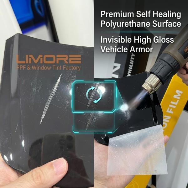 Quality Non Yellowing Self Healing PPF Film Polyurethane Car Protective Film for sale