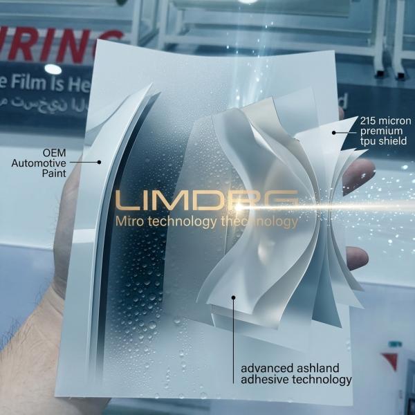 Quality 8.5Mil 215 Micron TPU Polyurethane PPF Paint Protection Film Ashland Glue for sale