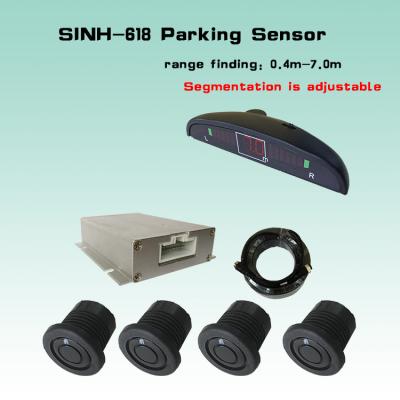China 12-24v Truck Video Parking Sensor Waterproof 67 With 4 Sensors Buzzer Alarm for sale
