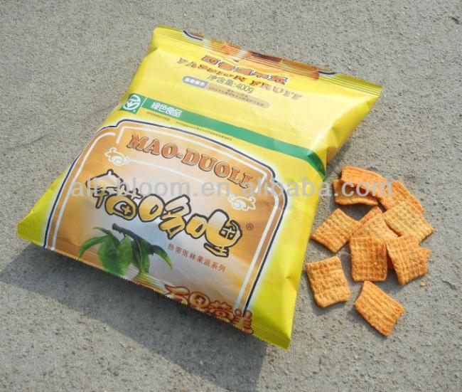 Puff food packaging machine