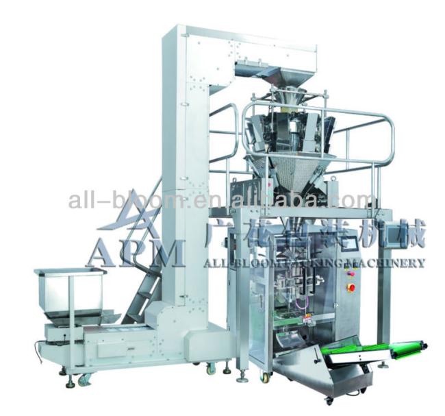Puff food packaging machine