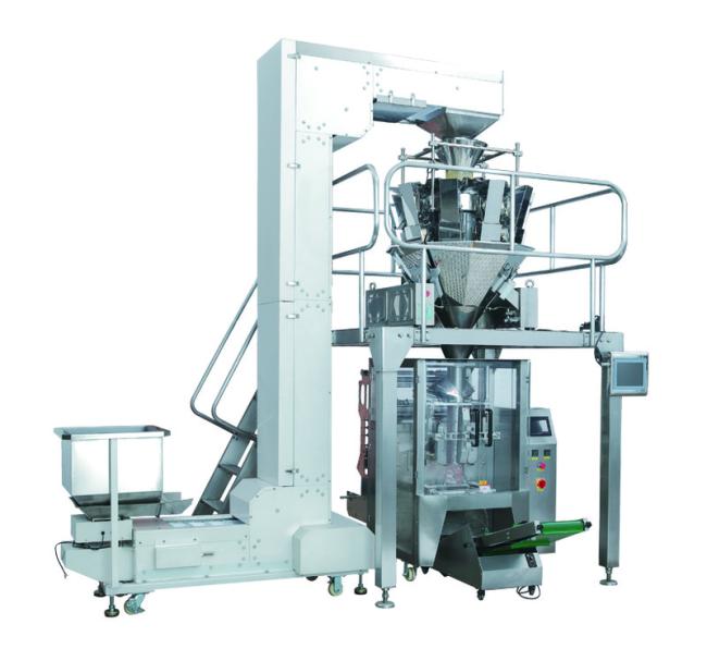 Multi heads weighing and packing machine