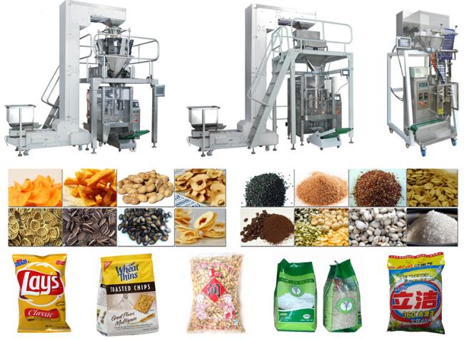 Large Capacity Automatic Vertical Granular Coal /rice Nut /granule Packing Machine/grain Tons Of Packaging Scales