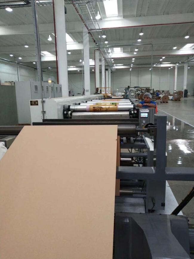 High Speed Servo Control 6 Color Flexo Printing Machine