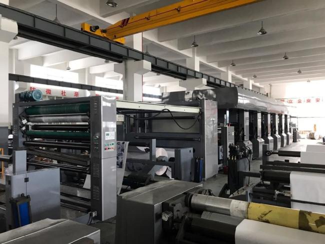 Water Based Ink Wide Range Carton Preprint Flexographic Printing Machine