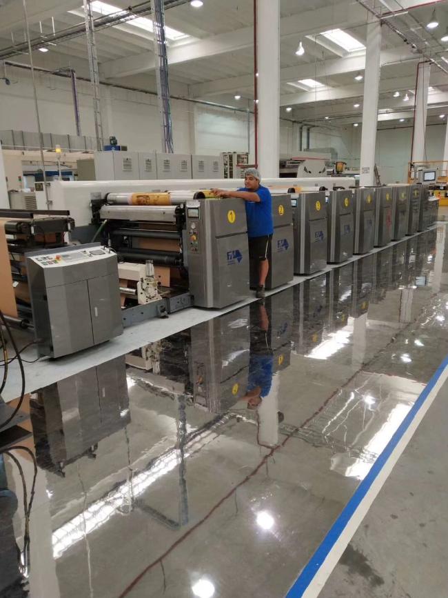 Eco-Friendly Packaging Kraft Paper/Paperboard/Coated Paper/Liner Paper/Laminated Paper/Multilayer Composite Paper Flexo Printing Machine