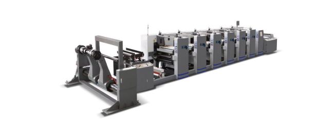 Roll to Roll Central Drum Central Impression Ci Flexo Printing Machine