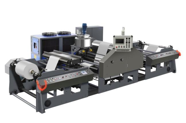 Food Wrapping Paper Wax Coating Machine with Water Cooling Chiller