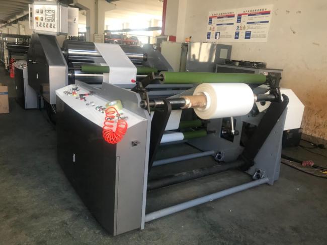 Food Wrapping Paper Wax Coating Machine with Water Cooling Chiller