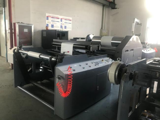 Food Wrapping Paper Wax Coating Machine with Water Cooling Chiller