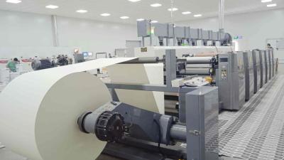 Chine Machine à imprimer automatiquement du papier à coupe à flexo à vendre