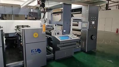 China Max.Mechanical Speed 150m/min Flexo Printing Unit for Big Rewinder Diameter 1524mm for sale