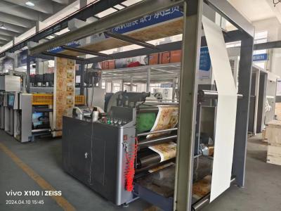 China Automatic Carton Pizza Paper Box Making Color Corrugated Box Corrugated Board Flexo Printing Machine for sale