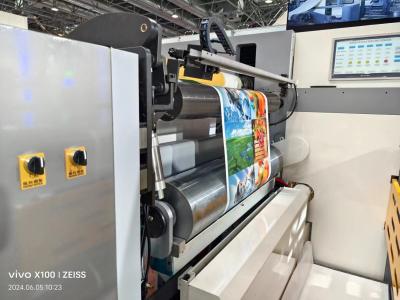 China Automatic High Speed Multifunctional 4-12 Colors Flexo Label Printing Machine For Stickers Label for sale