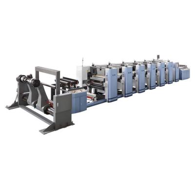 China Coated Paper Flexo Printing Machine with servo motor for sale