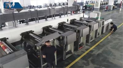 China Chrome Paper Flexo Printing Machine for sale