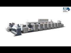 FM-CS1020 Petal type paper cups printing machine
Auto Paper Roll to roll Flexo Press Machine with anilox and cycliner wth quickly change structure
