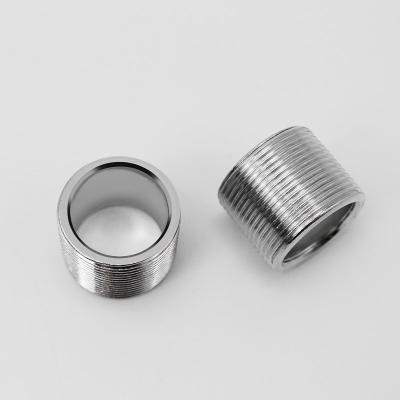 China Hollow Full Thread External Joint 304 316 SS / Zinc Plated CS NPT/G/Metric for sale