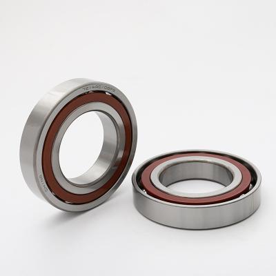 China 7203AC Single Row Angular Contact Bearing , Precision High Speed Low Friction Bearings for sale
