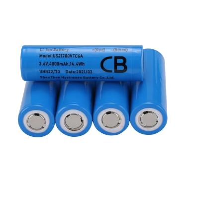 Cina Li Ion Battery Cell Samsung INR21700-33J 3270mAh - 6.4A Rechargeable Batteries in vendita