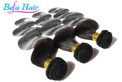 China Double Weaving Ombre Remy Hair Extensions Luxury 20 Inches Virgin for sale
