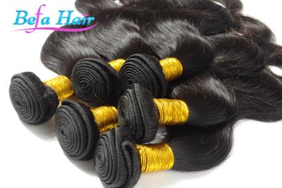 China Grade 7a Natural Black Body Wave Brazilian Virgin Human Hair For Women for sale