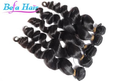 China Smooth Loose Wave Indian Virgin Human Hair 18 Inch For salon for sale