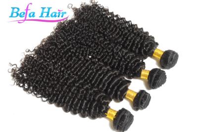 China Deep Wave / Kinky Curl Unprocessed Virgin Human Hair Two Tone Color Hair Extensions for sale