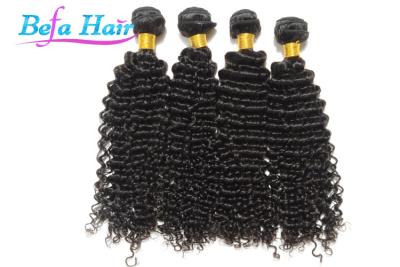 China Wet And Wavy Brazilian Virgin Human Hair Kinky Curly Hair Weave 22 Inch for sale