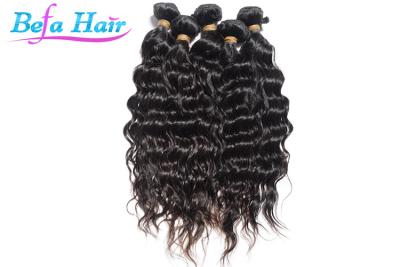 China Chocolate / Purple / Brown Black Women Human Hair Extensions French Curl Hair Wefts for sale