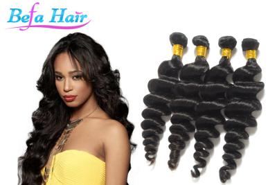 China Fashionable 22 Inch Brazilian Loose Wave Hair Bundles With Double Layers for sale