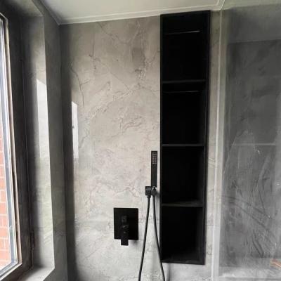 China 12x24 Inch Shower Wall Recessed Shelf Adjustable Bathroom Wall Niche Shelf for sale