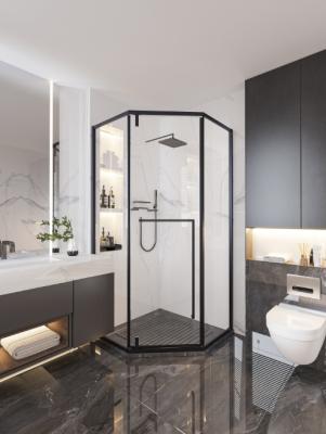 China 12x12 Inch Stainless Steel Shower Room Easy Installation With Sleek Design for sale