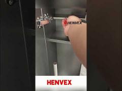 modern rimless recessed toilet brush cabinet 304 stainless steel wall niche 608x176x176mm