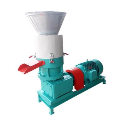 China Roller Driven Pellet Mill for Making Hardwood Pellets-Flat Die Design for sale