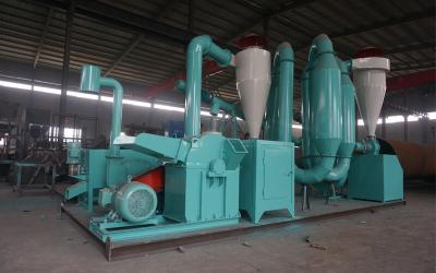 China 500kg/h Mobile Wood Pellet Plant, Portable Wood Pellet Production Line for sale