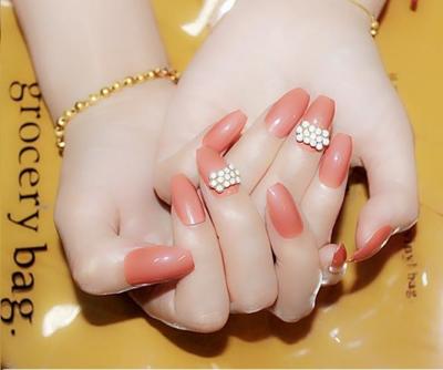 China red Jewelry coffin press-on nails europe a usa press-on stiletto nails for sale